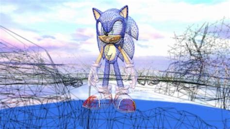 Unleashed Dev 006 From The Concept Art And Development Set For Sonicunleashed Sonic