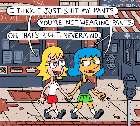 Youre Not Wearing Pants Leslie And Brianne Know Your Meme