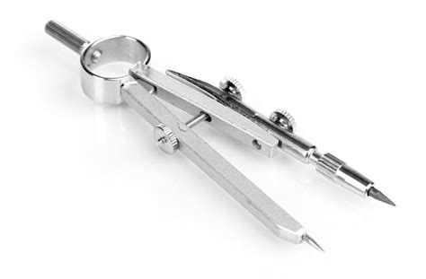 Premium Photo Drafting Instrument Isolated On White