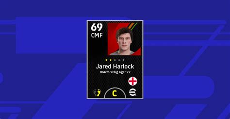 Jared Harlock Efootball 2022 Stats