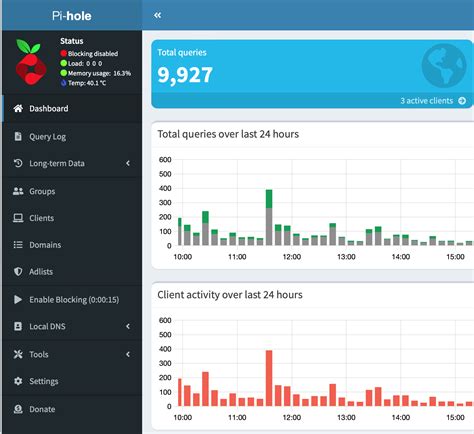 pihole disabled timer general pi hole userspace