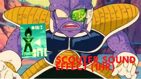 Dbz Scouter Sound Effect 1hr Vegeta Youtube