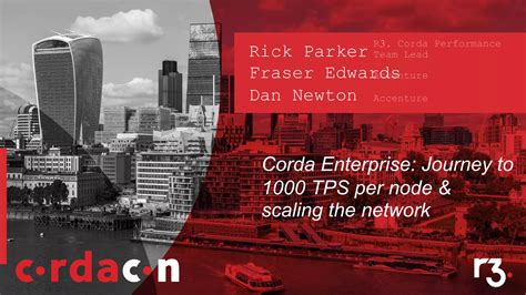 Devday Corda Enterprise Journey To 1000 Tps Per Node Rick Parker Ppt
