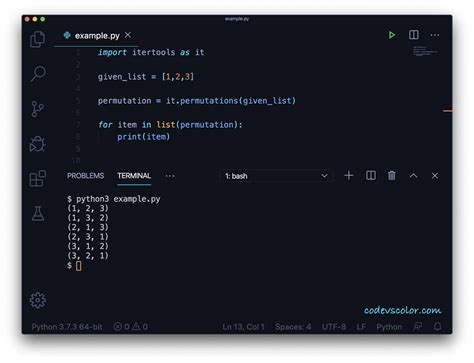 How To Calculate Permutation In Python CodeVsColor