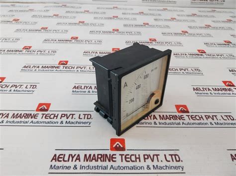 Rishabh 6005a Ammeter Aeliya Marine