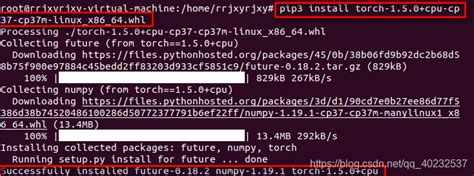 Ubuntu安装cpu版本的pytorch——更换其他源还是安装失败ubuntu内pytorch换源 Csdn博客