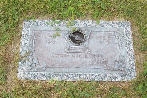 Alvena Grace Roeder Stieb 1943 2001 Find A Grave Memorial