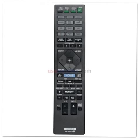 Sony Rm Aau210 Audio Remote For Str Za Series Receivers Usa Remotes