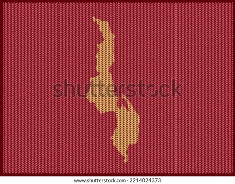 Knitting Pattern Map Country Malawi Isolated Stock Vector Royalty Free 2214024373 Shutterstock