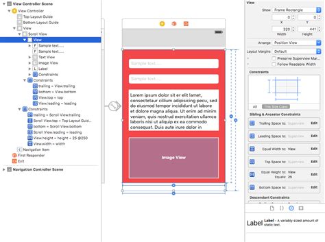 Ios Calculating Contentsize For Uiscrollview When Using Auto Layout