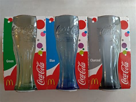 Mcdo Coca Cola Glasses Furniture And Home Living Kitchenware