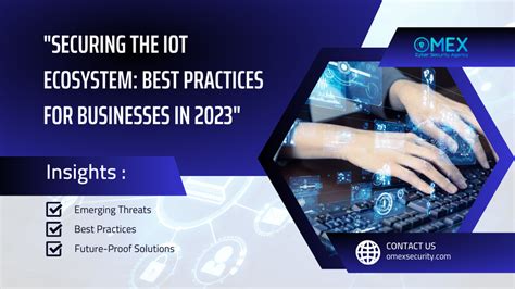 Securing The IoT Ecosystem Practices For Businesses In