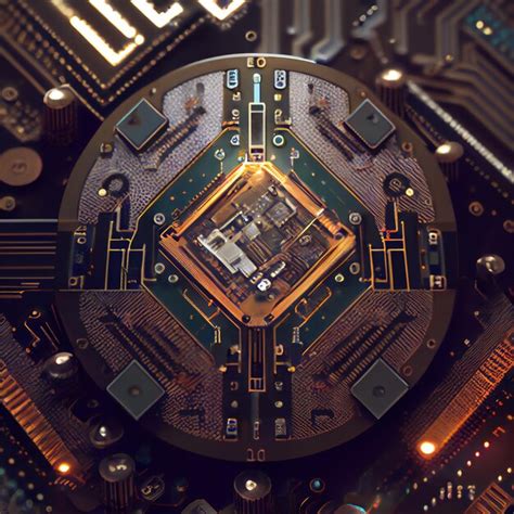 premium photo technology style concept illustration