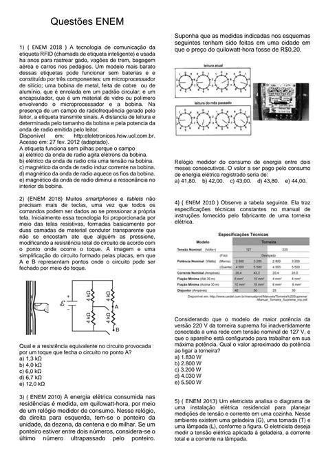 Solution Quest Es Enem Pdf Studypool