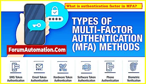 What Is Authentication Factor In Mfa Industrial Networking Industrial Automation Plc