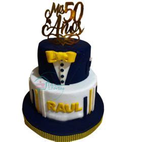 Torta 50 Años Para Hombre La Casa De Las Tortas