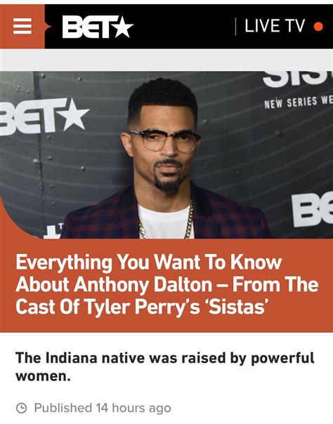 Anthony Dalton Anthony Dalton Biography Age Married Wife Net