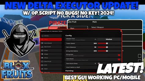 New Delta Executor Update 2024 No Key W Op Script Latest 2024 Auto Raidauto Farm And