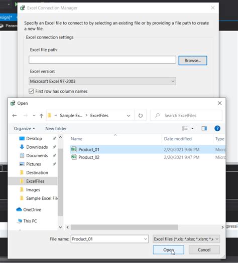 Extract File Names From Excel Files Using A For Each Loop Container In Ssis Data Twist