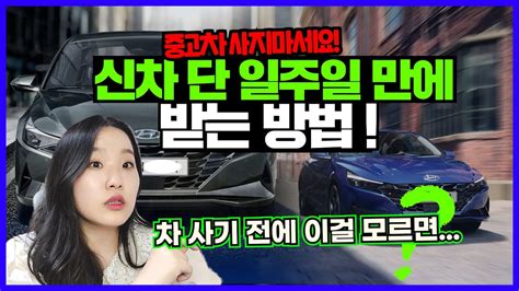 월 26만원으로 아반떼 3년 렌트 신차 장기렌트카 롯데 신차장 Youtube