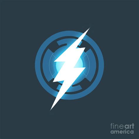 Blue Lantern Flash Logo