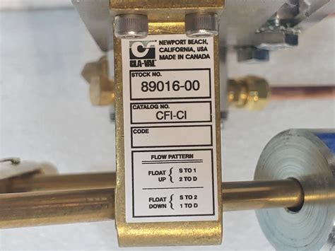 Cla Val 1 12 124 01a Float Valve