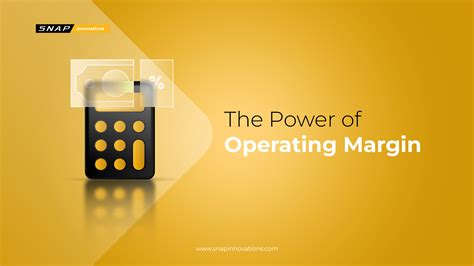 Operating Margin Strategies For Continual Improvement Snap Innovations