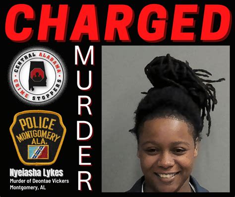 Montgomery Police Charge Suspect In Finley Avenue Homicide Elmore
