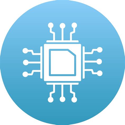Cpu Icon Design Symbol 54371976 Vector Art At Vecteezy