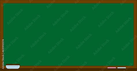 학교 칠판 벡터 일러스트 Stock Vector Adobe Stock