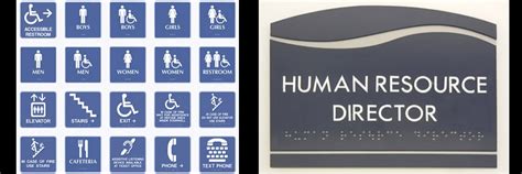 ADA Signage Signs Engraving ADA Signage Signs Engraving