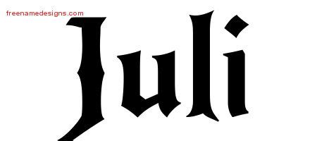 Juli Archives Free Name Designs