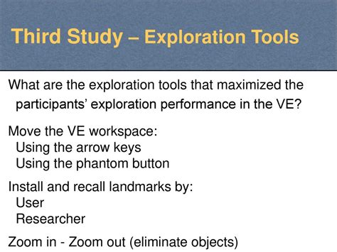 Blindaid A Virtual Exploration Tool For People Who Are Blind Ppt