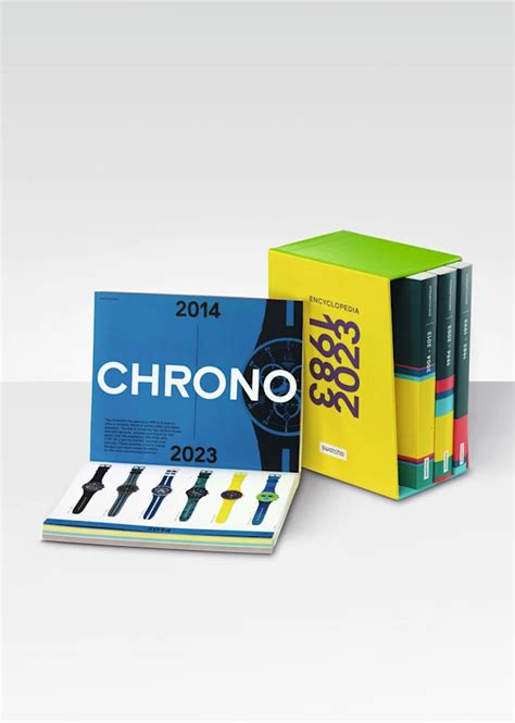 Swatch Encyclopedia More Than 8000 Ways To Celebrate Four Decades Of