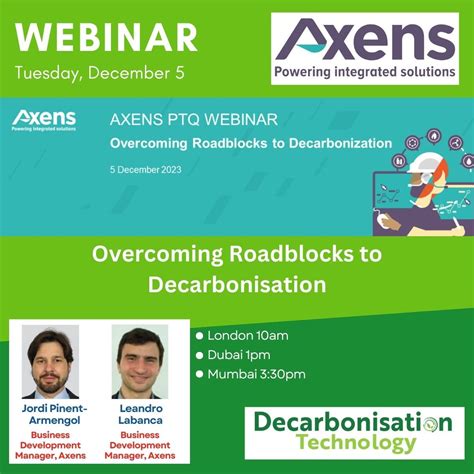 Webinar Decarbonus™ For Decarbonisation Decarbonisation Technology