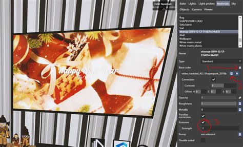 looping video texture shapespark community