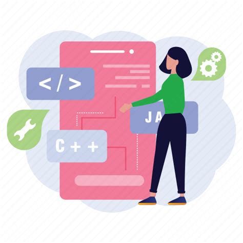 App Coding Mobile Development Software Programming Icon Download