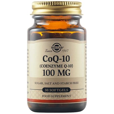 Coenzyme Q10 100 Mg 30 капсули