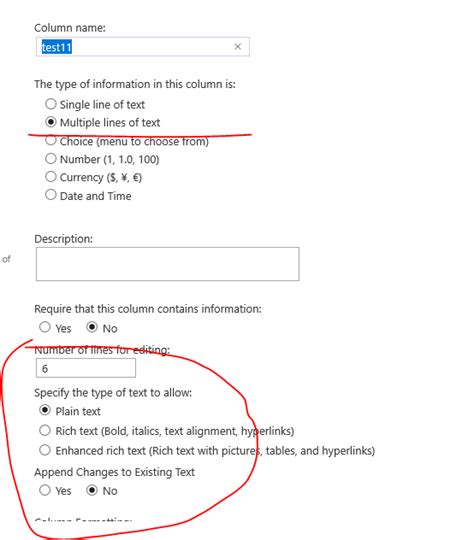 Solved Update Sharepoint Multi Line Text Column List Us Power Platform Community