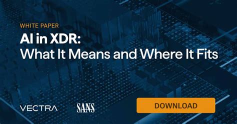 Sans Report Ai In Xdr What It Means And Where It Fits