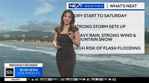 Meteorologist Alex Biston Kcal Tv Cbs News Los Angeles California