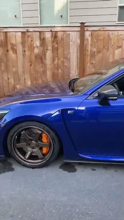 Lexus Gsf Usb Te37 Lexon Toms Walkaround Youtube