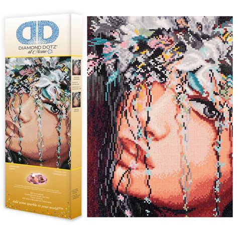 Diamond Dotz At Home Flower Girl Full Drill Round Dotz Diamond