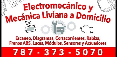 Electromecánica Y Electromecánico A Domicilios Pr Facebook