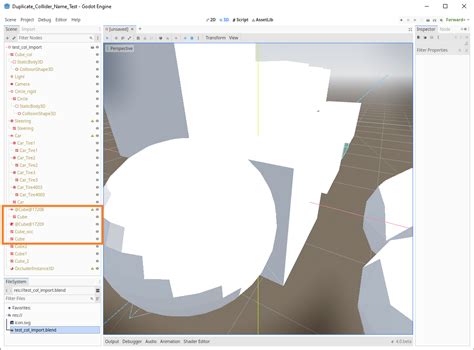 Importing Objects With And Without Nav Causes Node Name Collision · Issue 72483 · Godotengine
