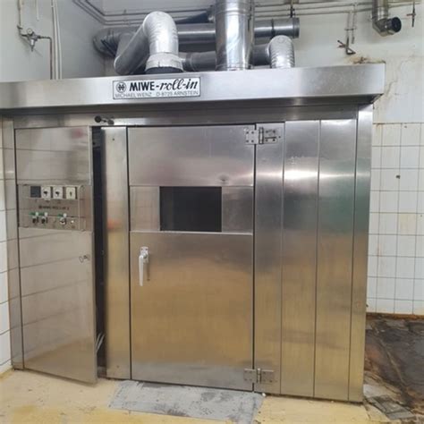 Rack Oven Miwe Rollin Jumbo For 2 Trolleys Oil Burner