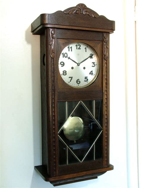 Antique Junghans Edwardian Striking Wall Or Box Clock Antique Price
