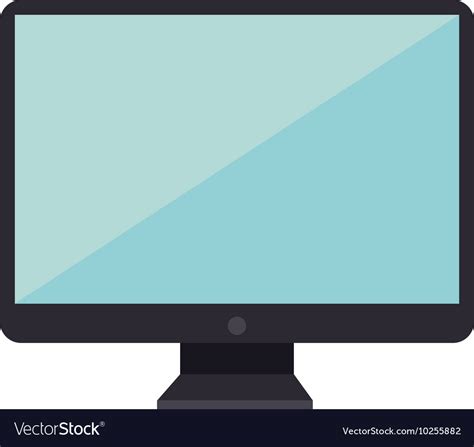 Monitor Pc Computer Device Technology Electronic Vector Image