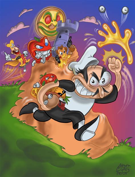 Pizza Tower But Greg Martin Style By Stelo Productions95 On Deviantart