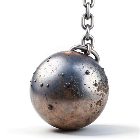 3d Illustration Of Wrecking Ball Wrecking Ball Isolated On White